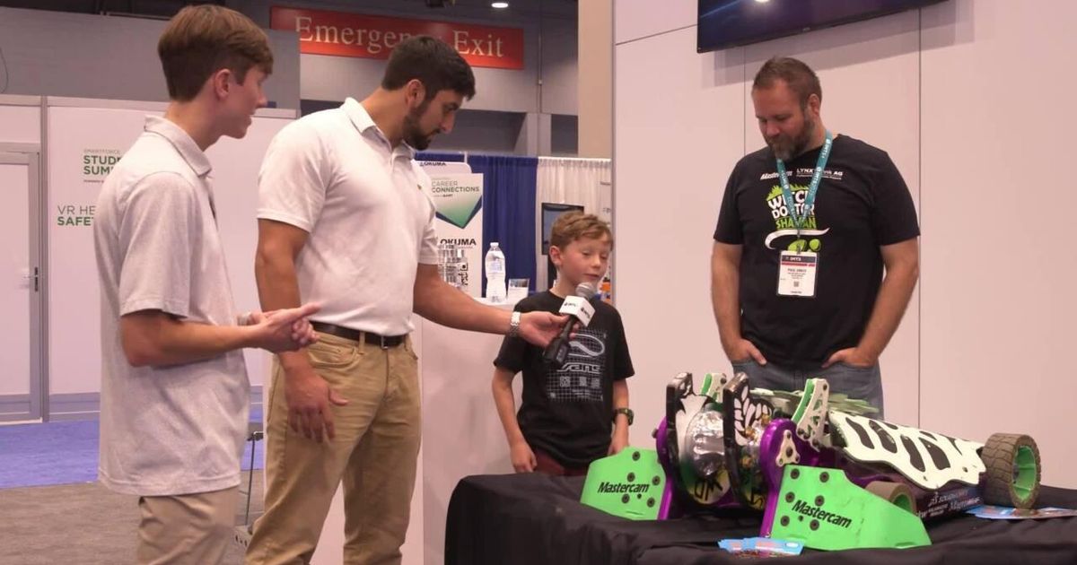 IMTS+ at the 2022 Student Summit | Mastercam and the BattleBot Witch ...